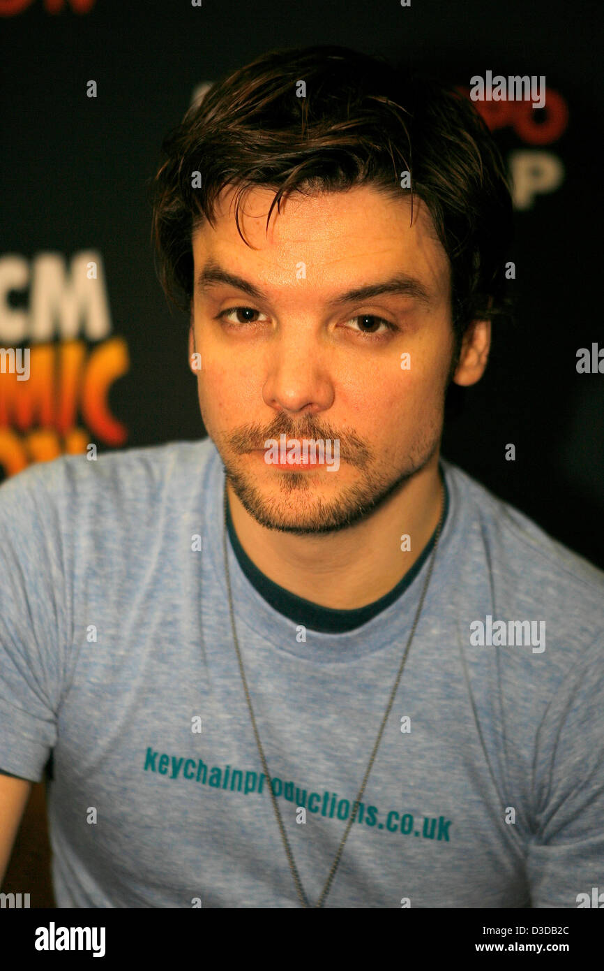 16th februbary 2013. Andrew Lee Potts stars in primeval series. meeting ...