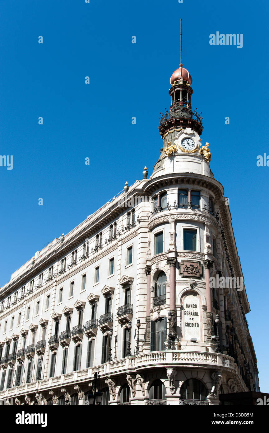 The Banesto building, Madrid, Spain Stock Photo - Alamy