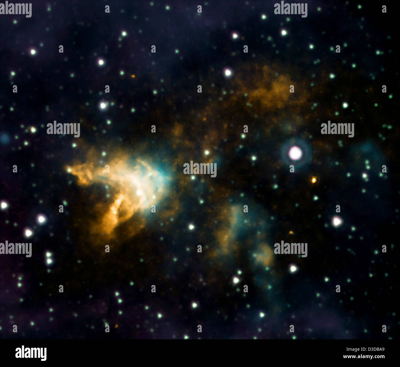 A powerful burst of energy from a supernova remnant is captured by NASA’s Chandra X-ray ...