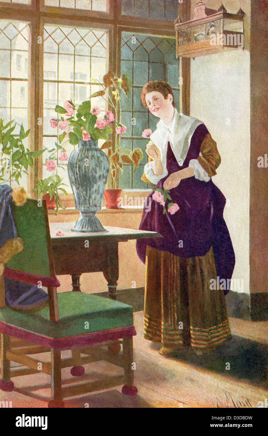 This illustration by E. Meisel, titled Sunshine in the Home, dates to ...