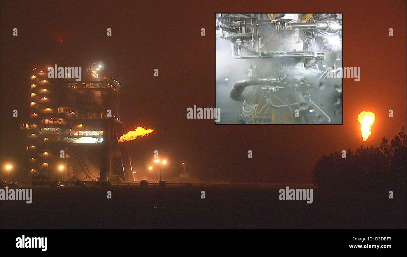 Rocket engine test stand nasa hi-res stock photography and images - Alamy