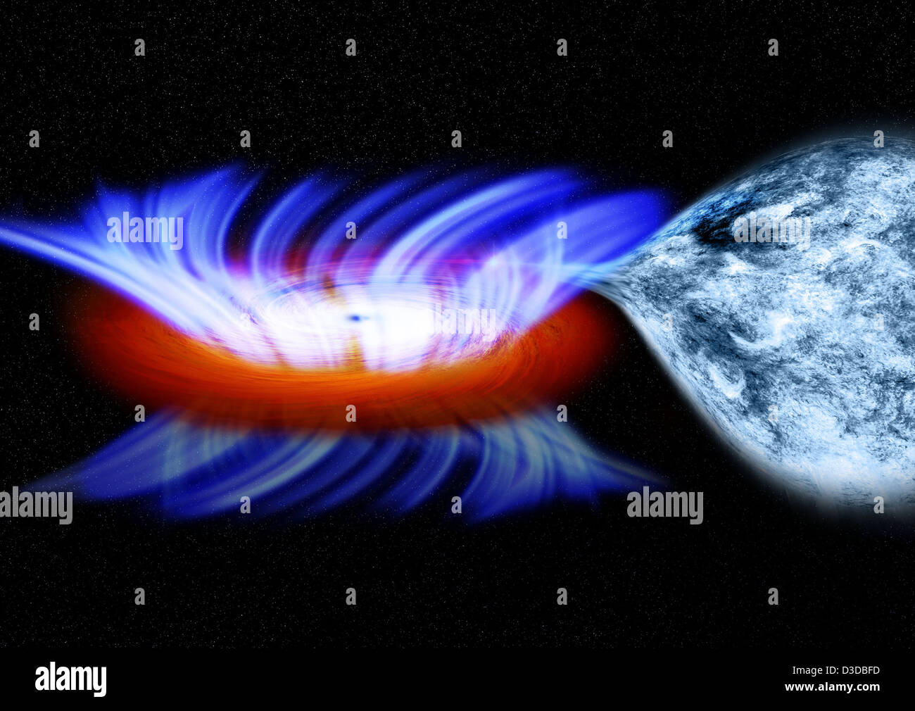 A Diagram Of A Stellar Black Hole