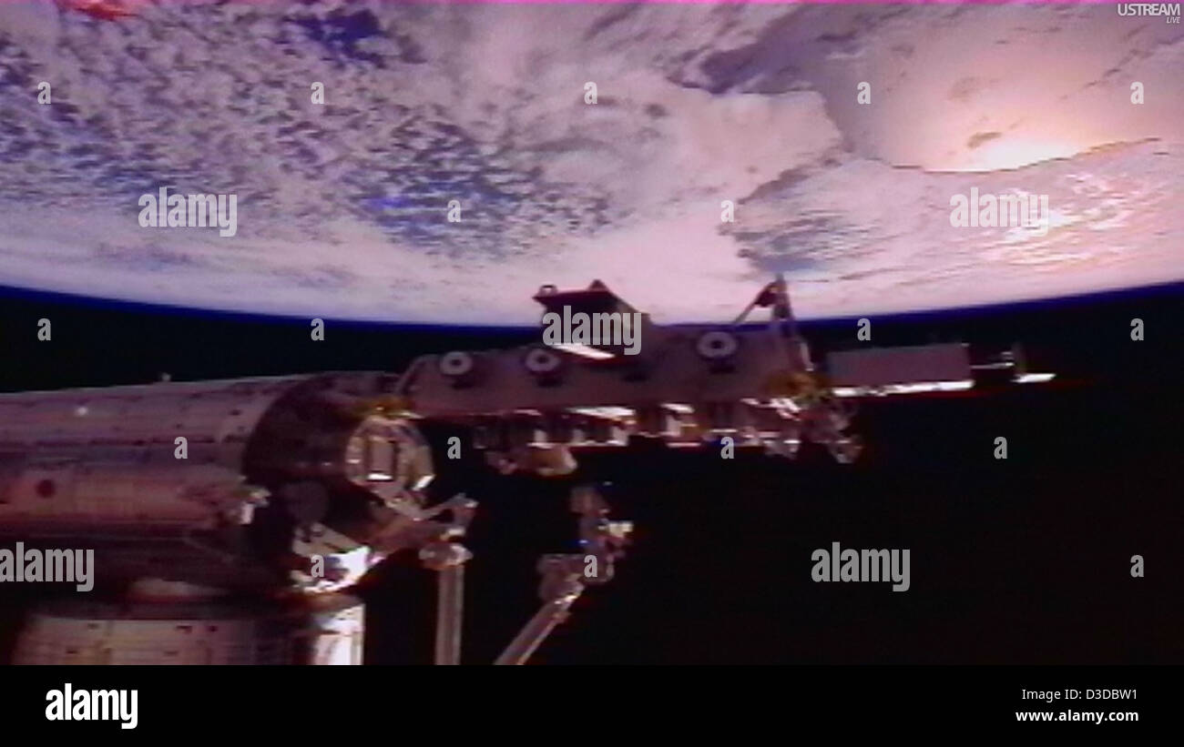 ISS crew captured Earth observations during the Lyrid meteor shower ...
