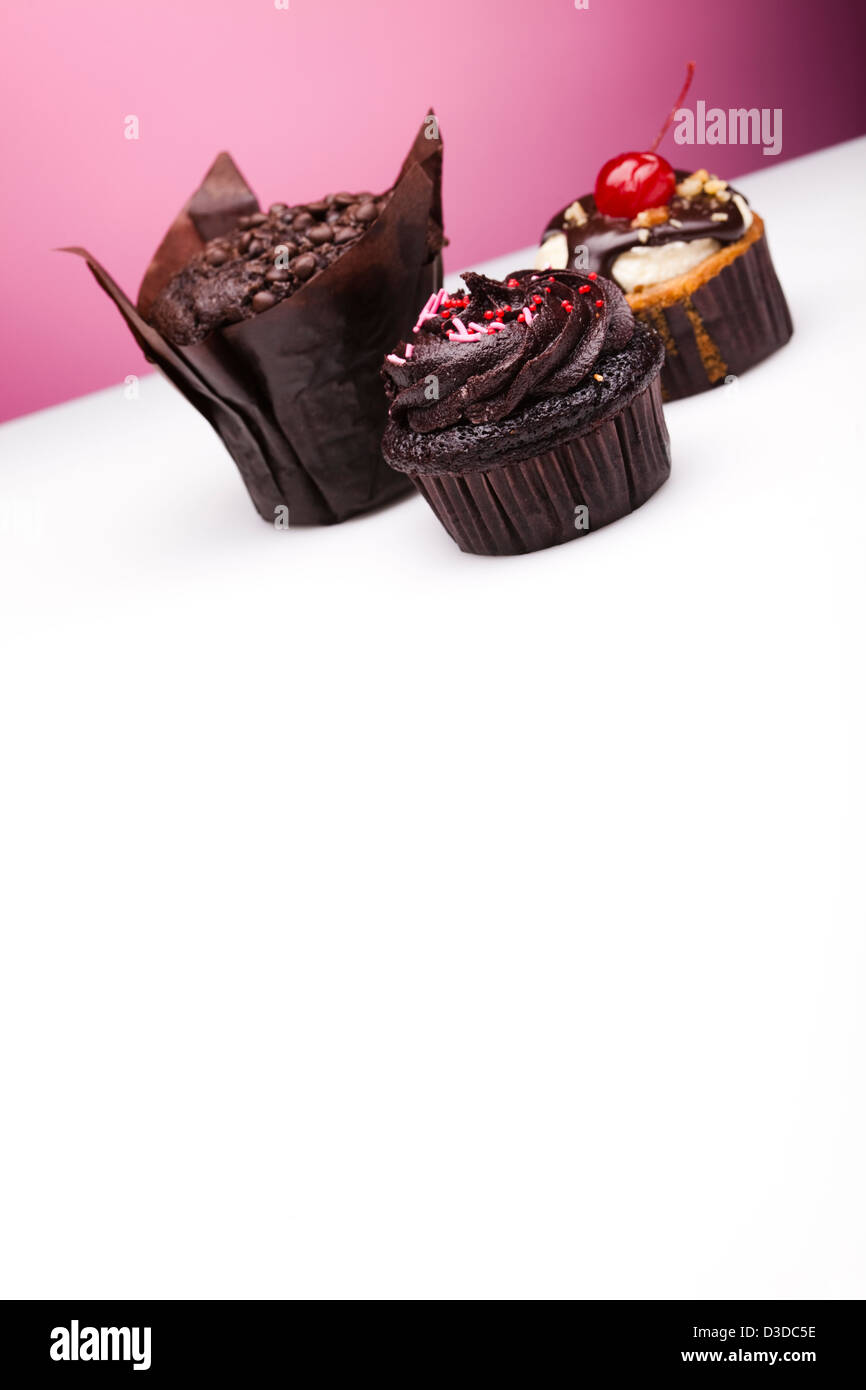 Sweet muffin cakes Stock Photo - Alamy