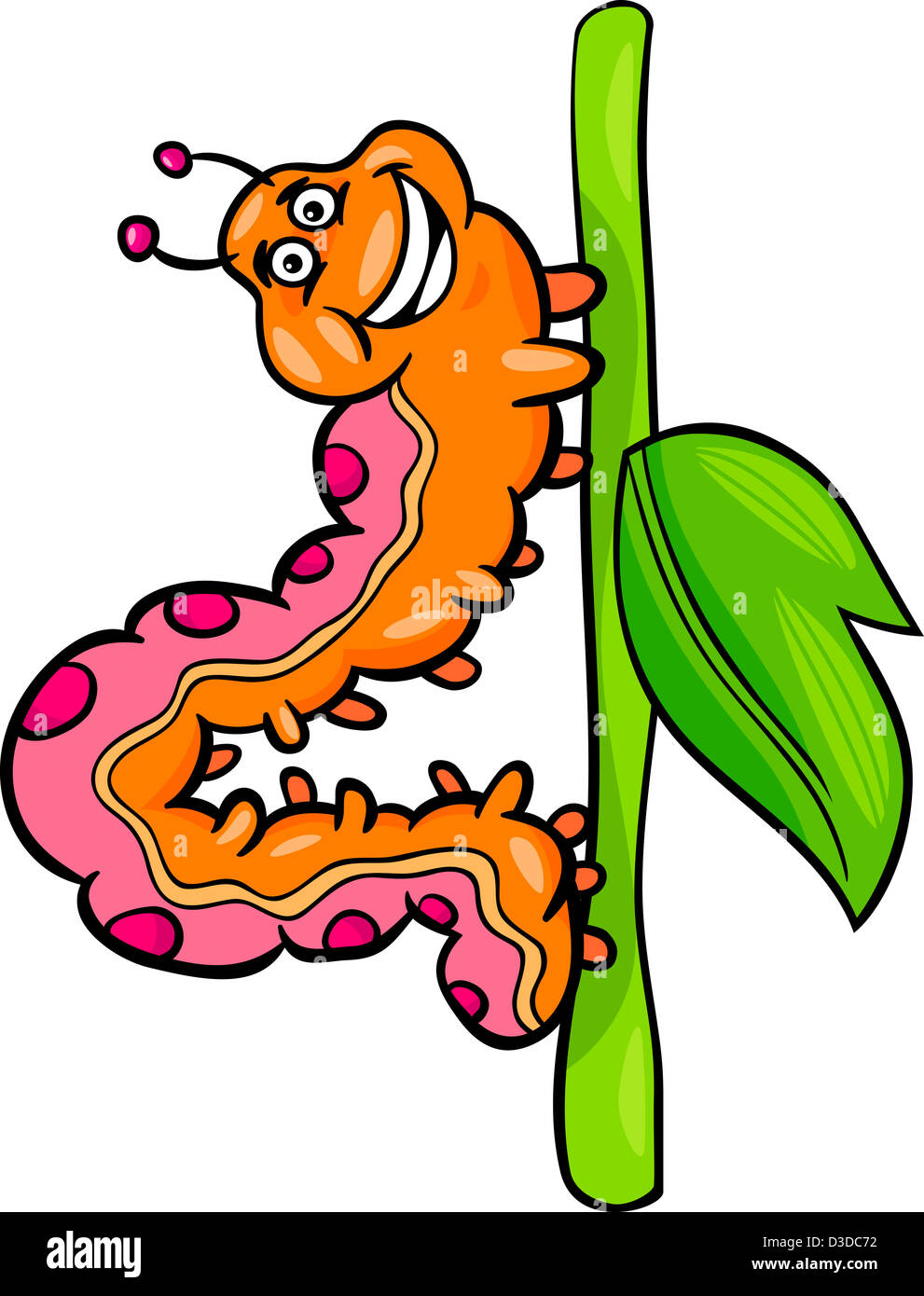 Stick insect cartoon character hi-res stock photography and images - Alamy