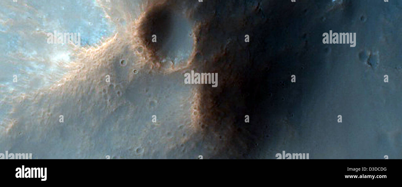 A Deposit on Mars (NASA, Mars, 2009 Stock Photo - Alamy