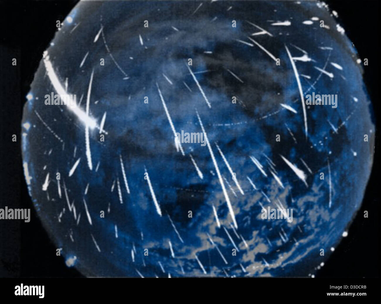 Meteor composite nasa hi-res stock photography and images - Alamy