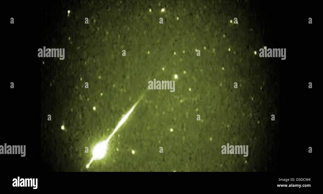 Archive: A Leonids Fireball (NASA, Marshall, 2002 Stock Photo - Alamy