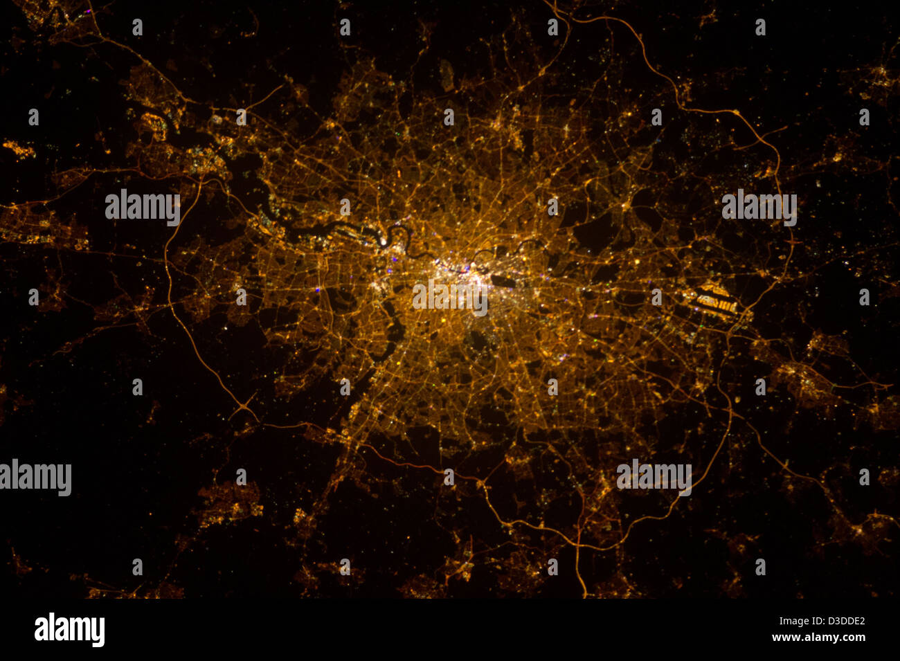 NASA’s International Space Station captured a stunning view of London ...