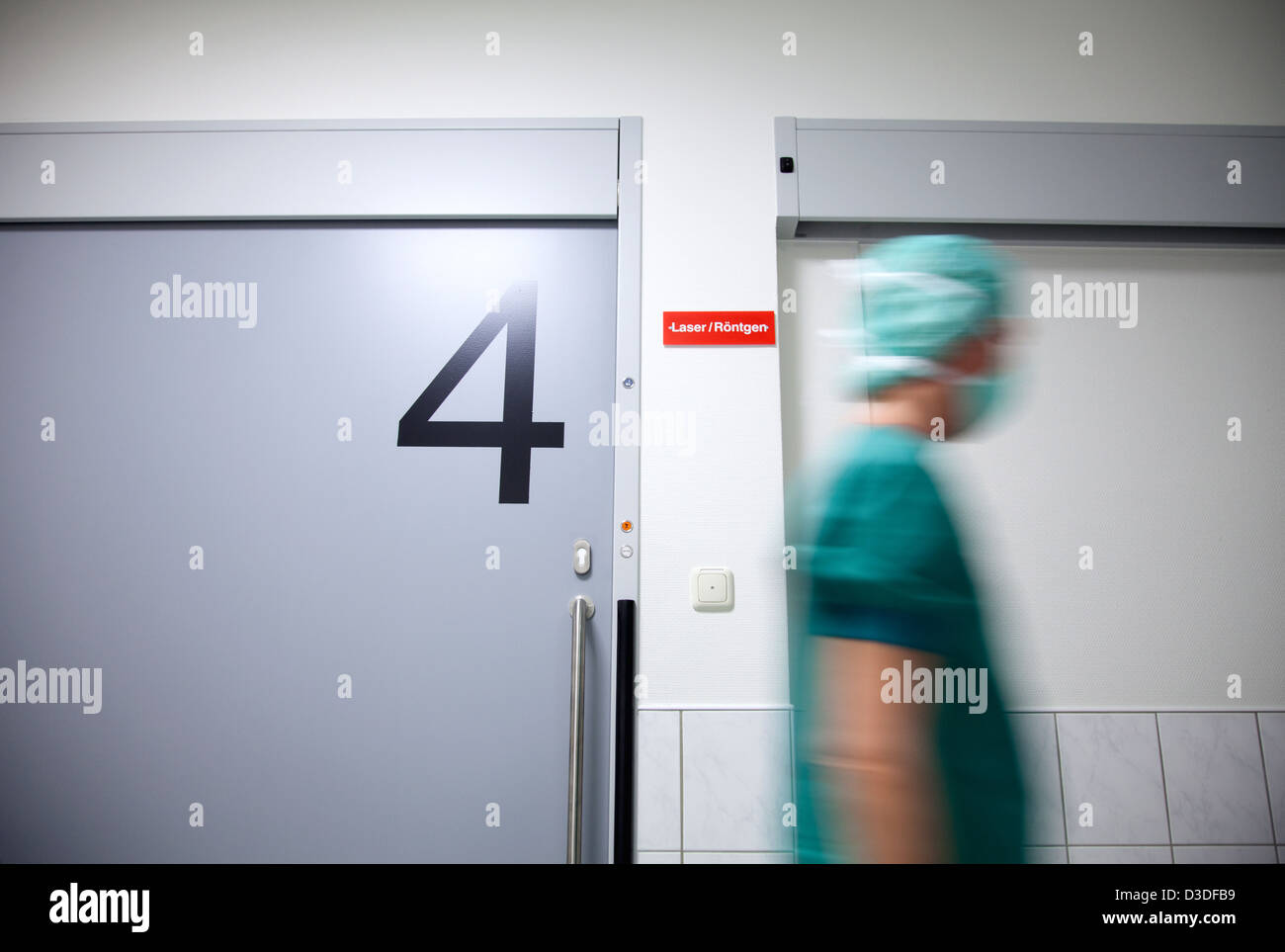 Hospital Operating Room Door