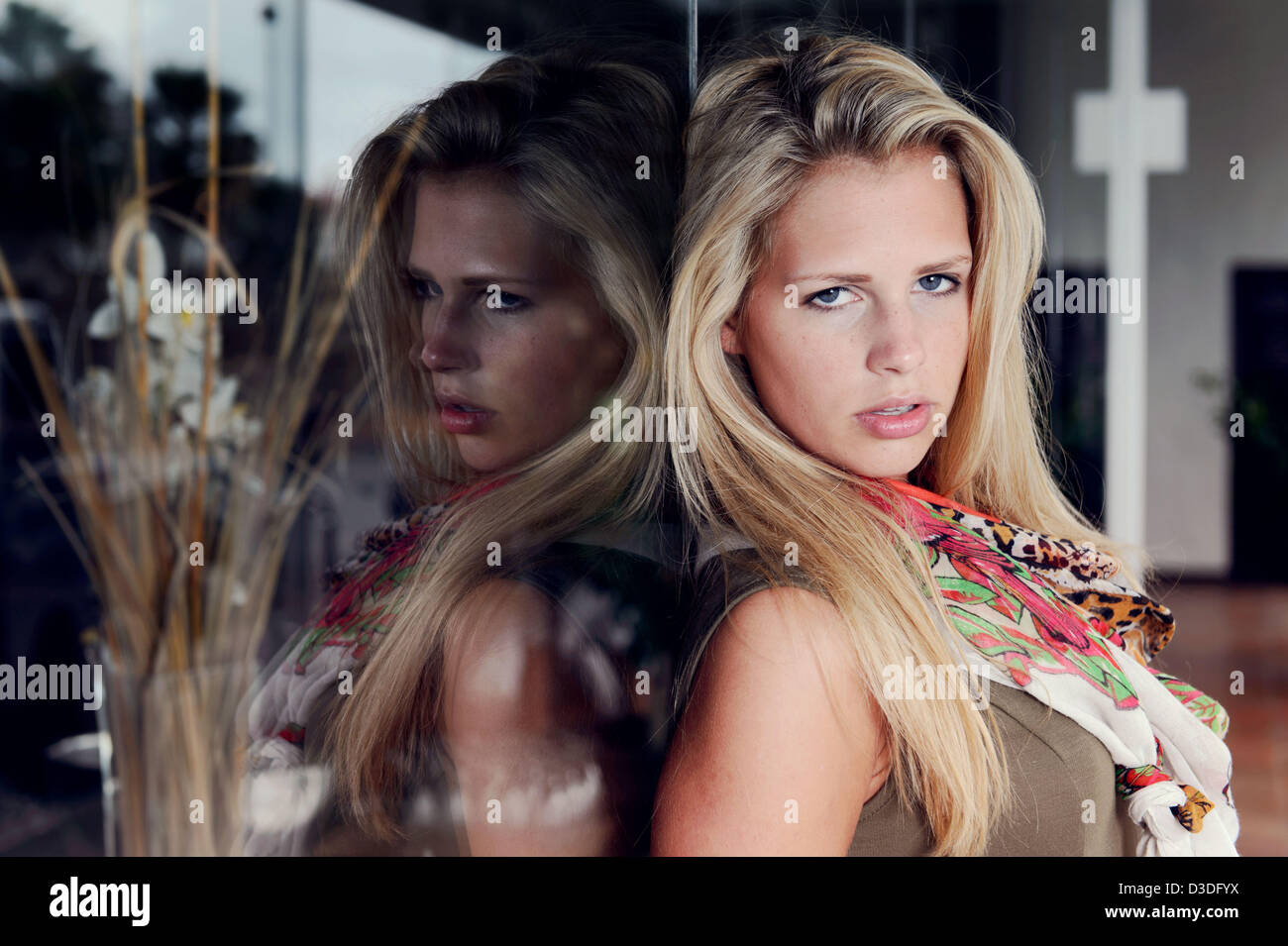 Miss Niedersachsen 2013, Caroline Noeding posing during the Miss ...