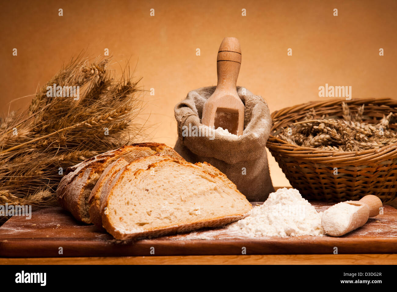 Variety of whole wheat bread Stock Photo - Alamy