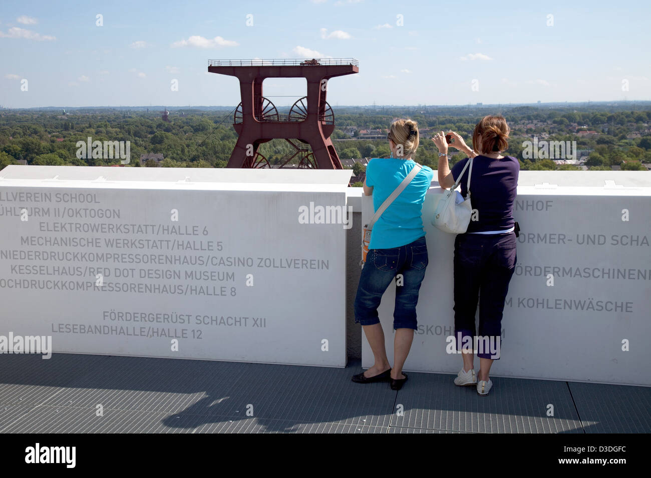 Essen, Germany, tourists visit the Zollverein Stock Photo - Alamy