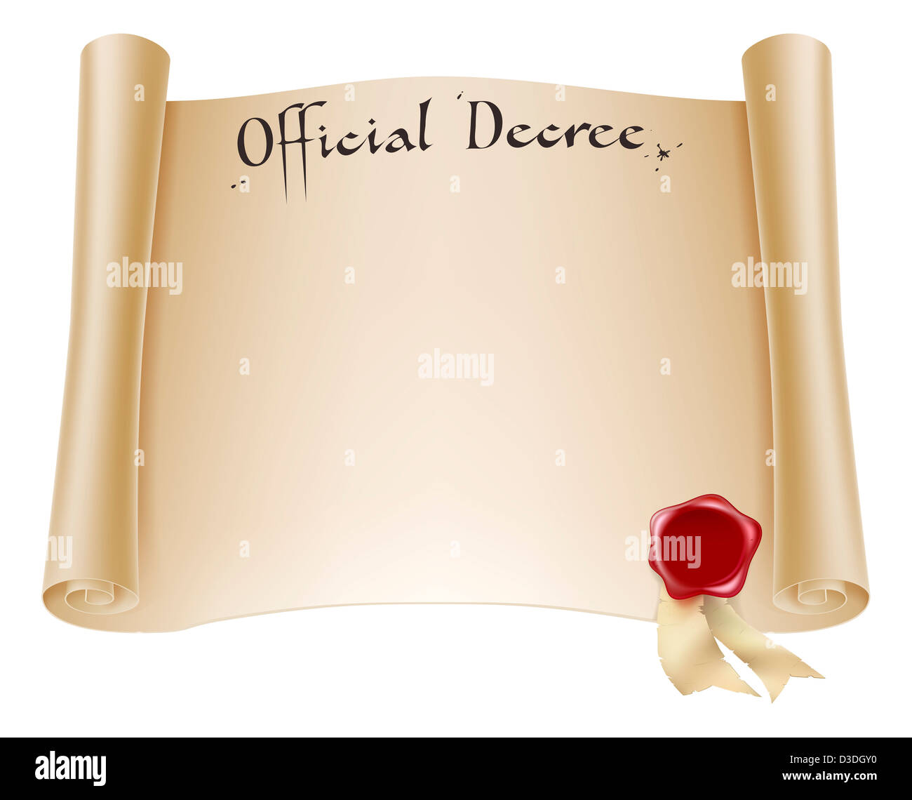 A background design element of an antique historical paper certificate ...