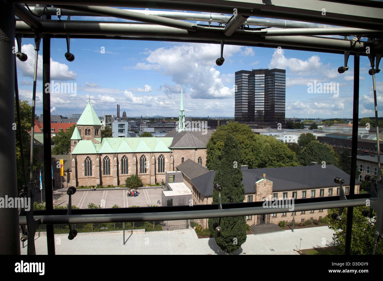 City hall and essen cathedral hi-res stock photography and images - Alamy