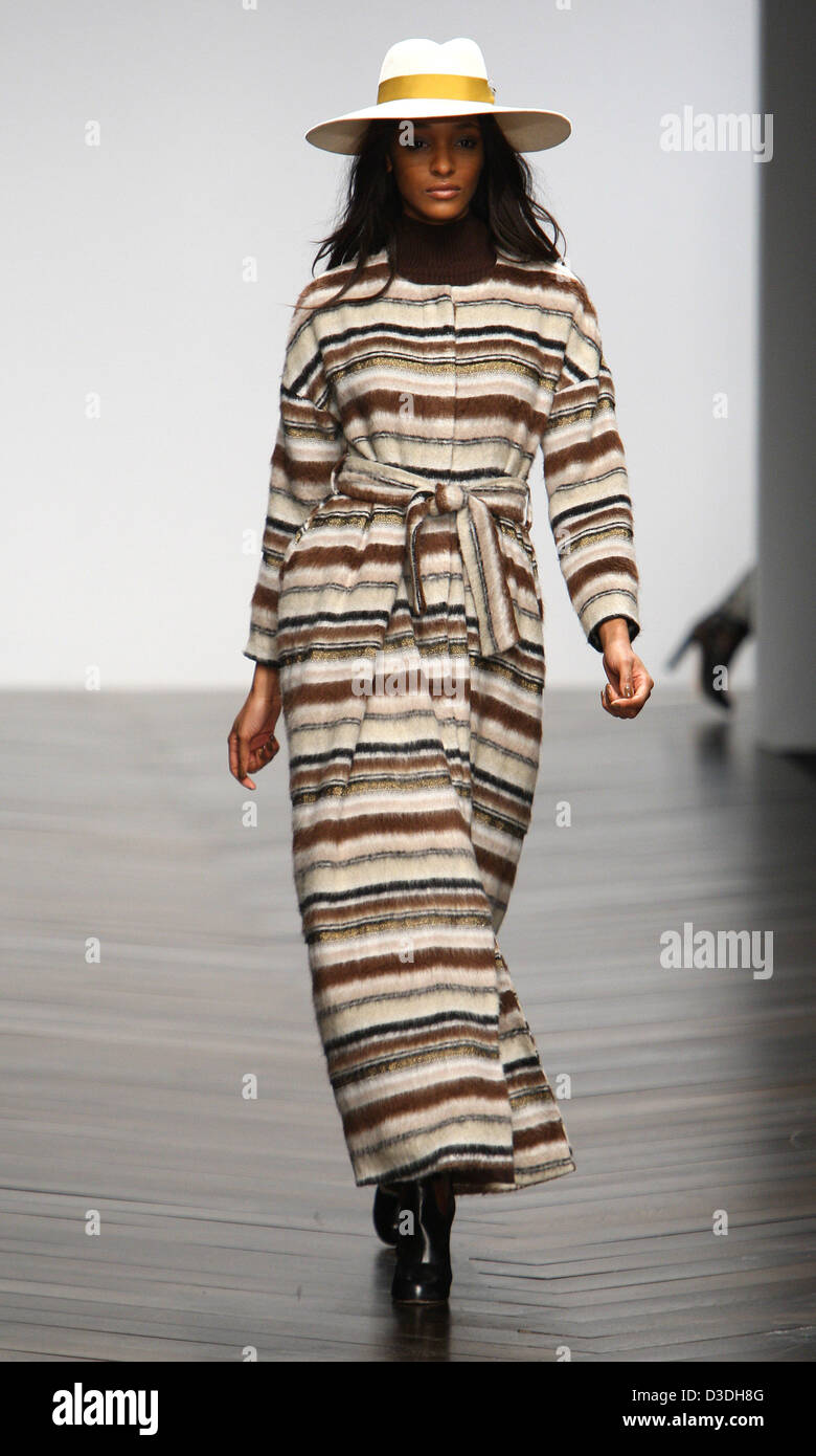 Issa London A/W 2013/14 collection shown during London Fashion Week at ...