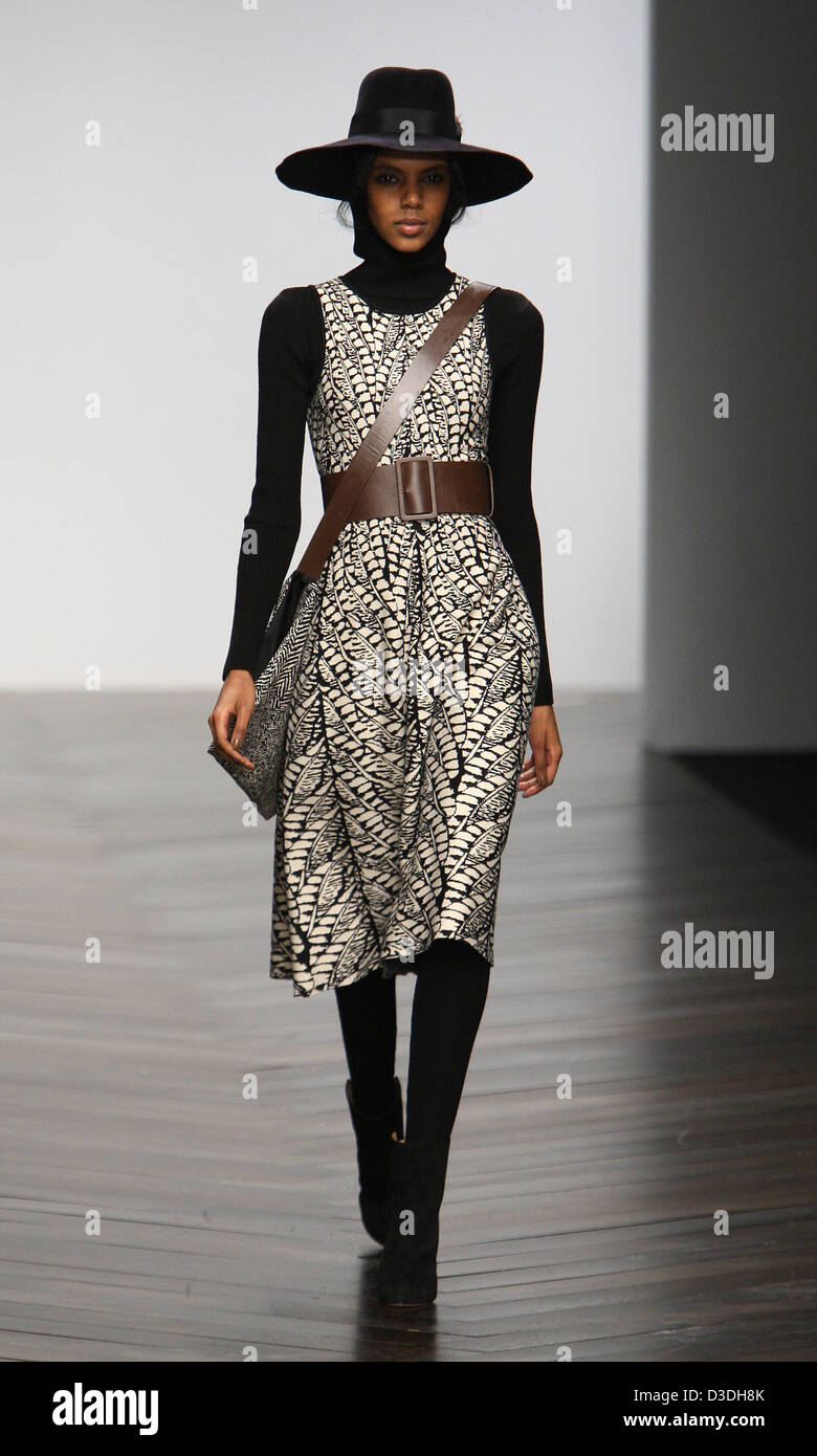 Issa London A/W 2013/14 collection shown during London Fashion Week at ...