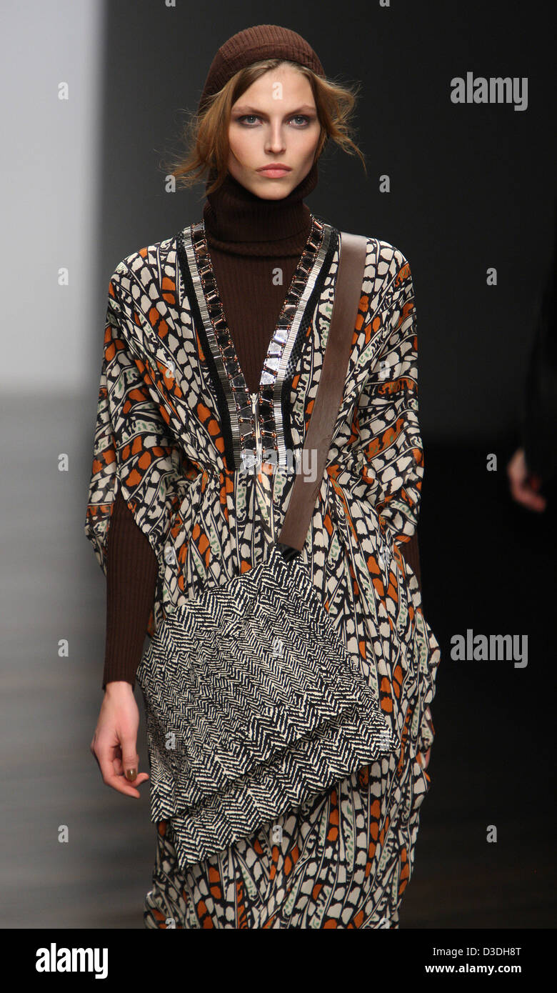 Issa London A/W 2013/14 collection shown during London Fashion Week at ...