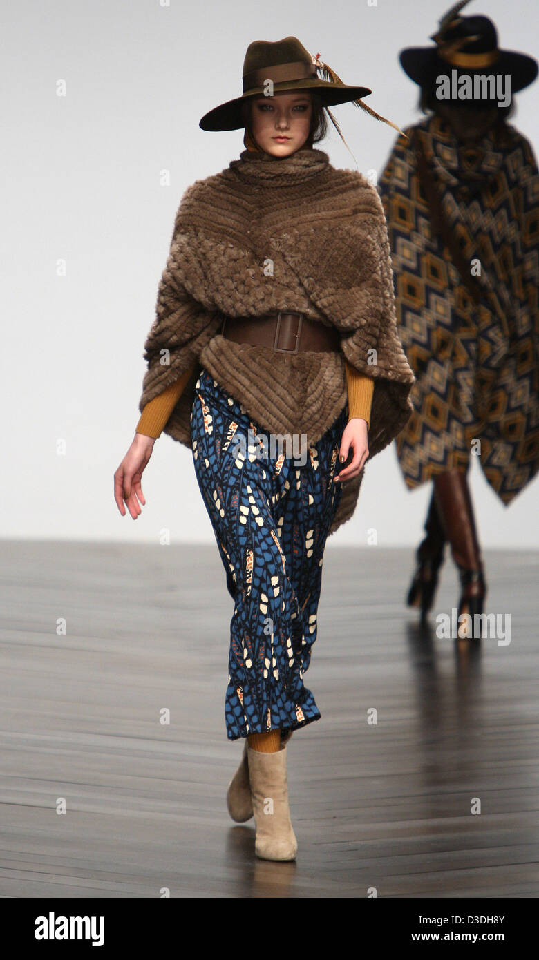 Issa London A/W 2013/14 collection shown during London Fashion Week at ...