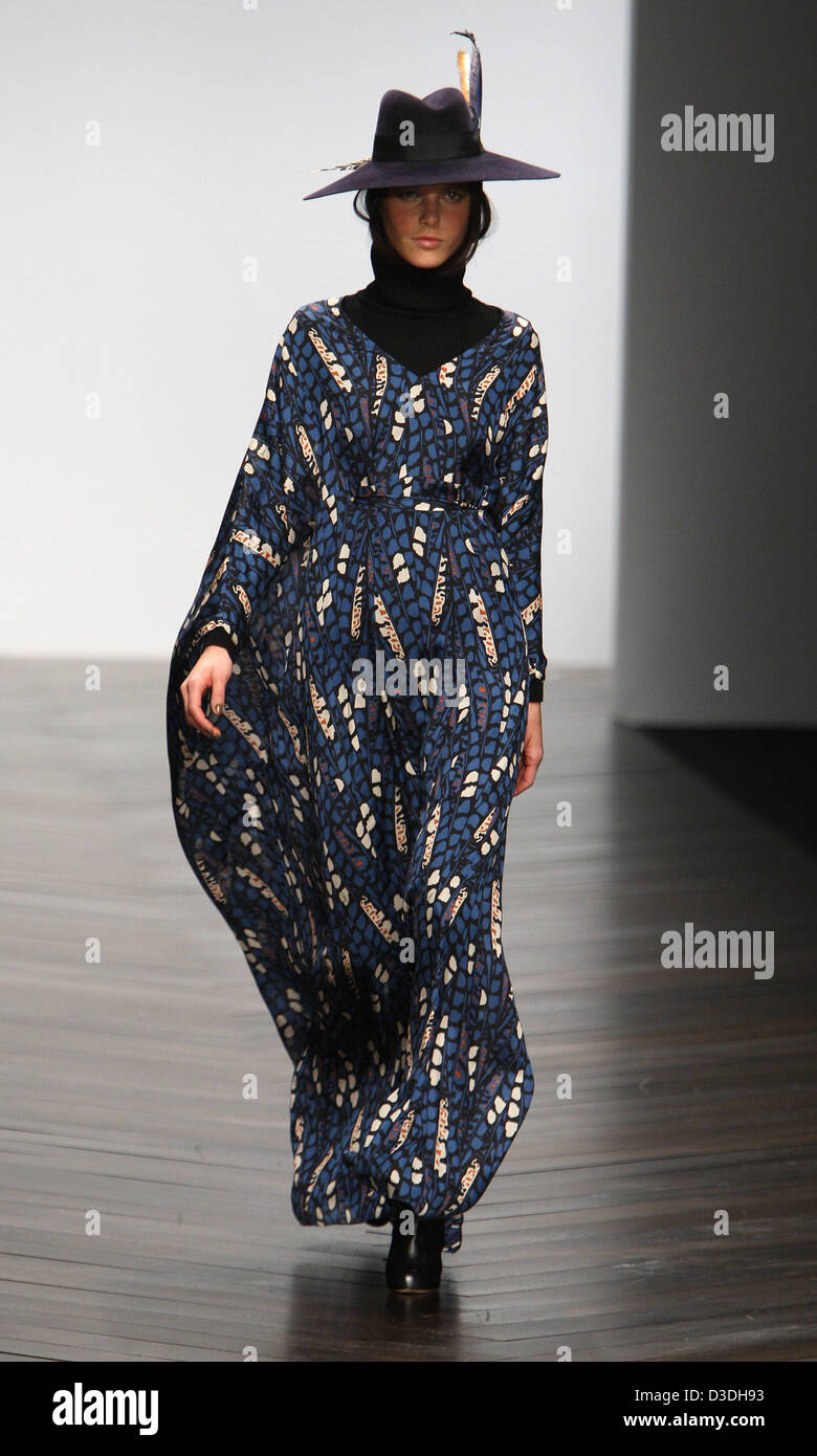 Issa London A/W 2013/14 collection shown during London Fashion Week at ...