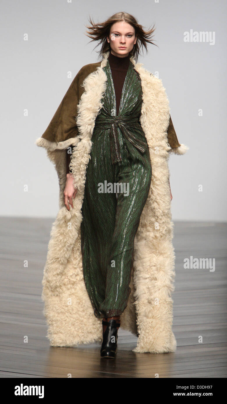 Issa London A/W 2013/14 collection shown during London Fashion Week at ...