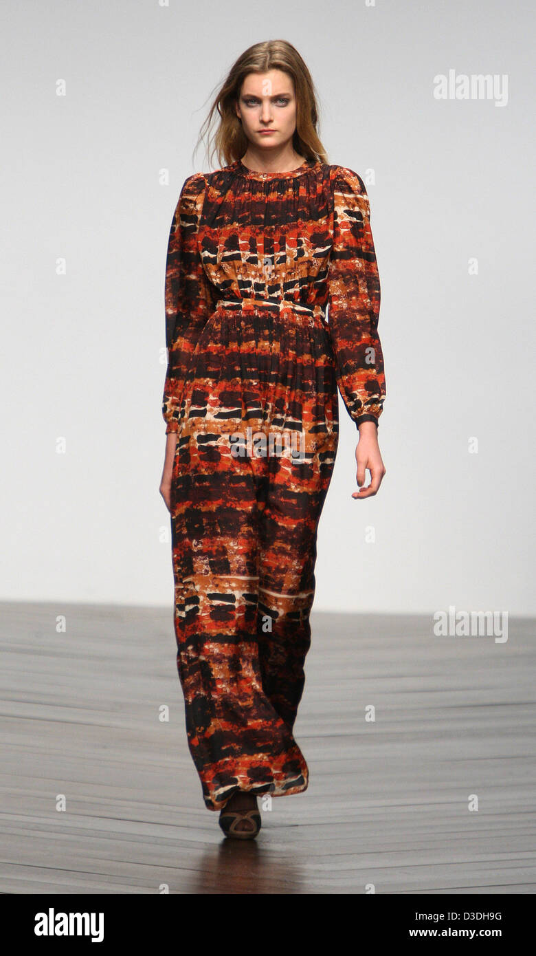 Issa London A/W 2013/14 collection shown during London Fashion Week at ...