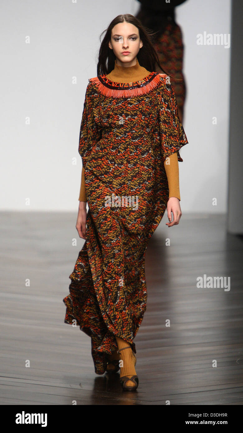 Issa London A/W 2013/14 collection shown during London Fashion Week at ...