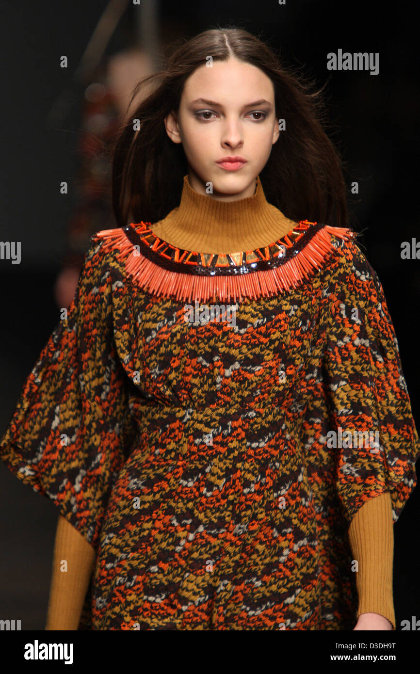 Issa London A/W 2013/14 collection shown during London Fashion Week at ...