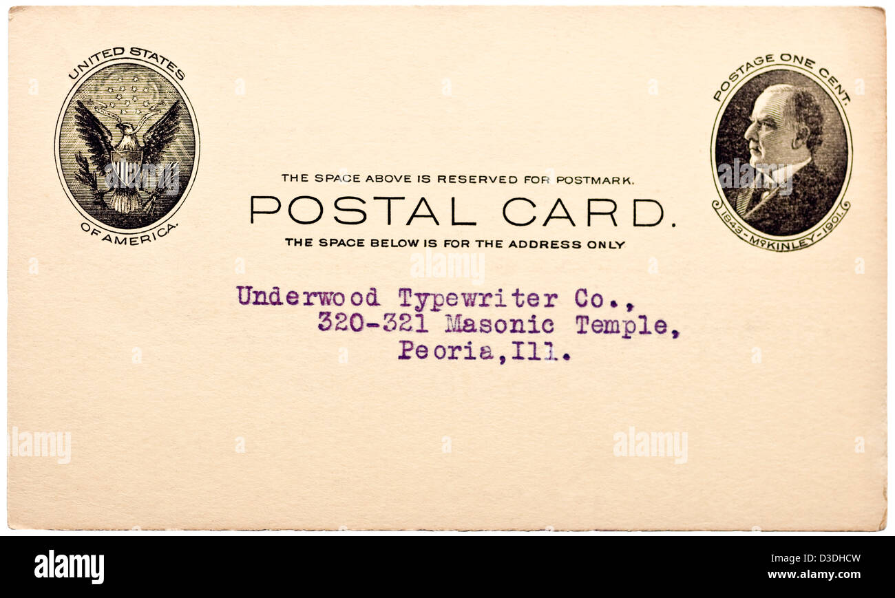 American postcard hi-res stock photography and images - Alamy