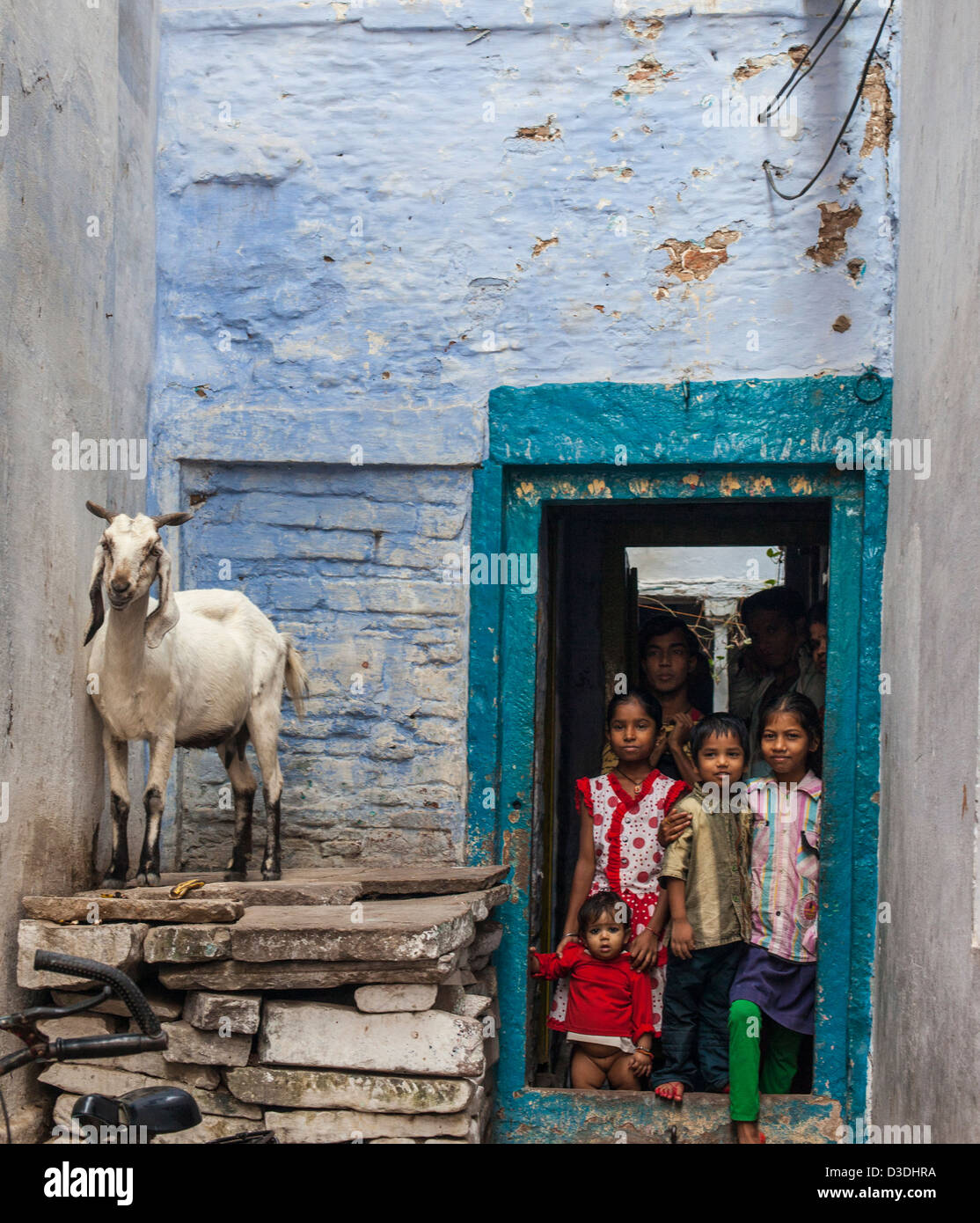 Traditional indian house courtyard hi-res stock photography and images ...