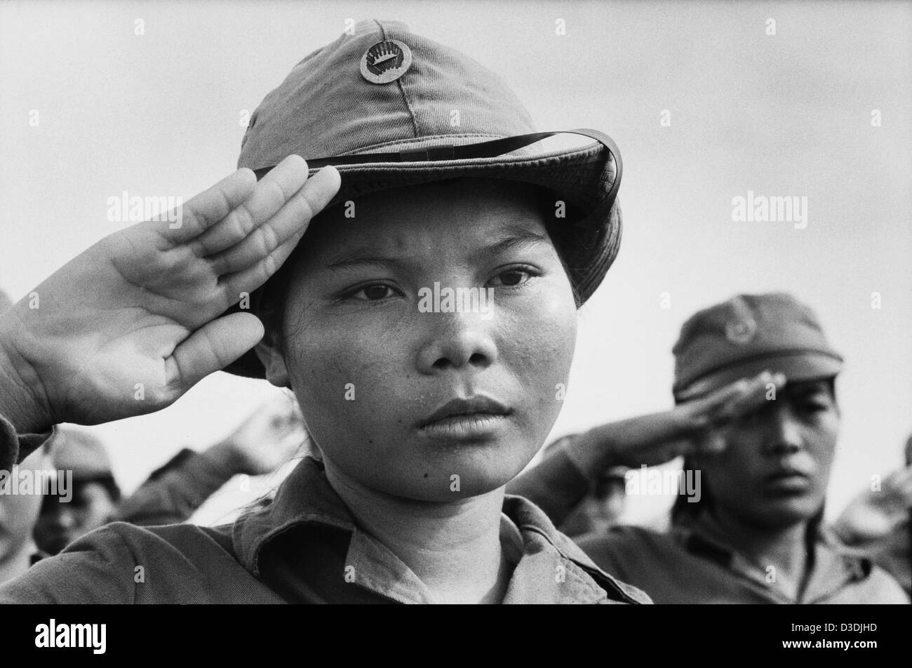 Cambodian khmer woman portrait Black and White Stock Photos & Images ...