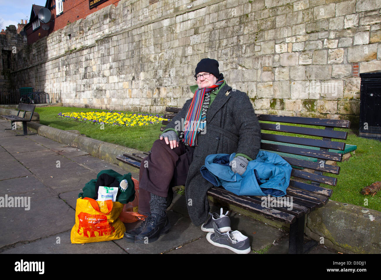 Homeless person uk male hi-res stock photography and images - Alamy