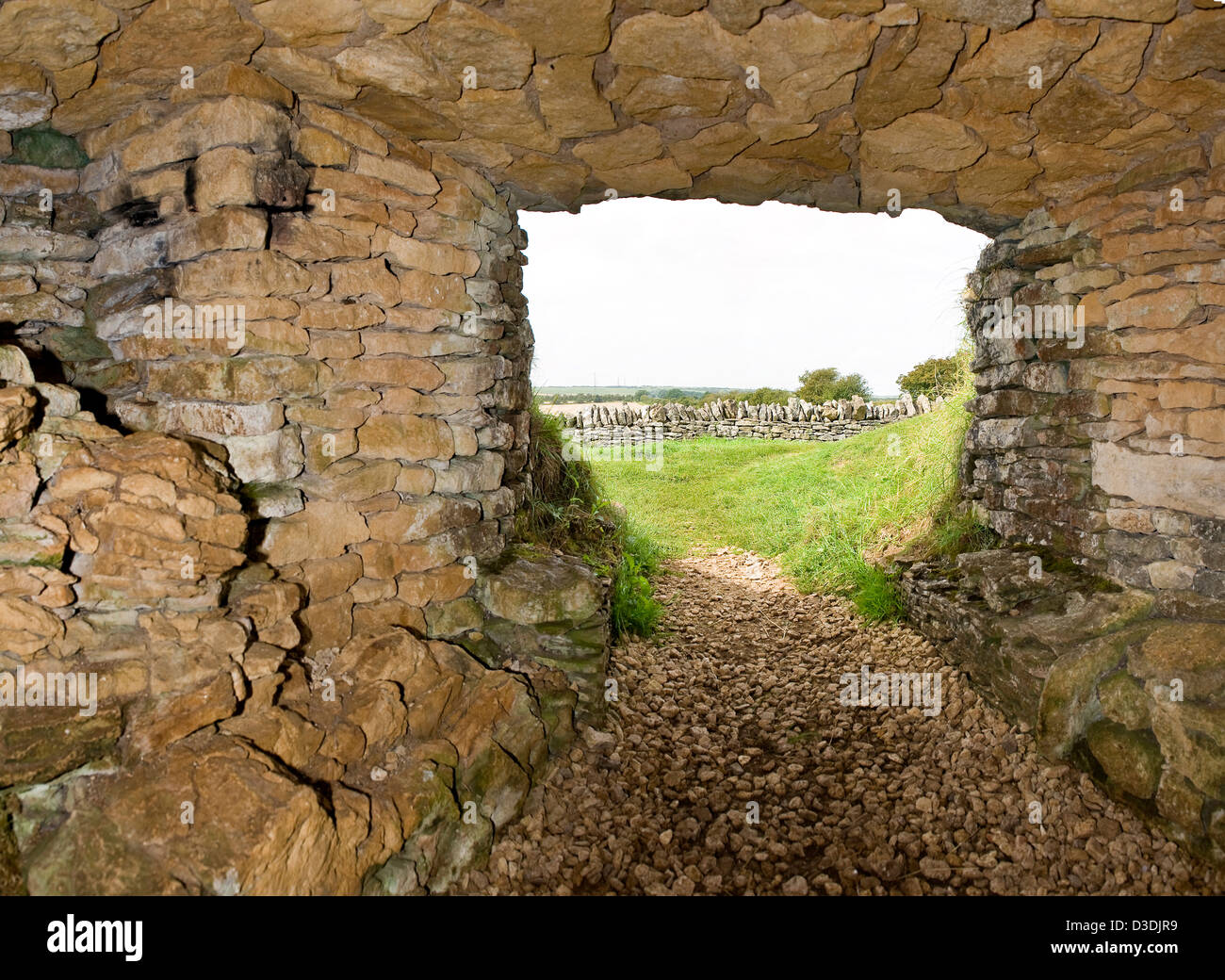 Belas Knap Neolithic chambered long barrow near Winchcombe ...