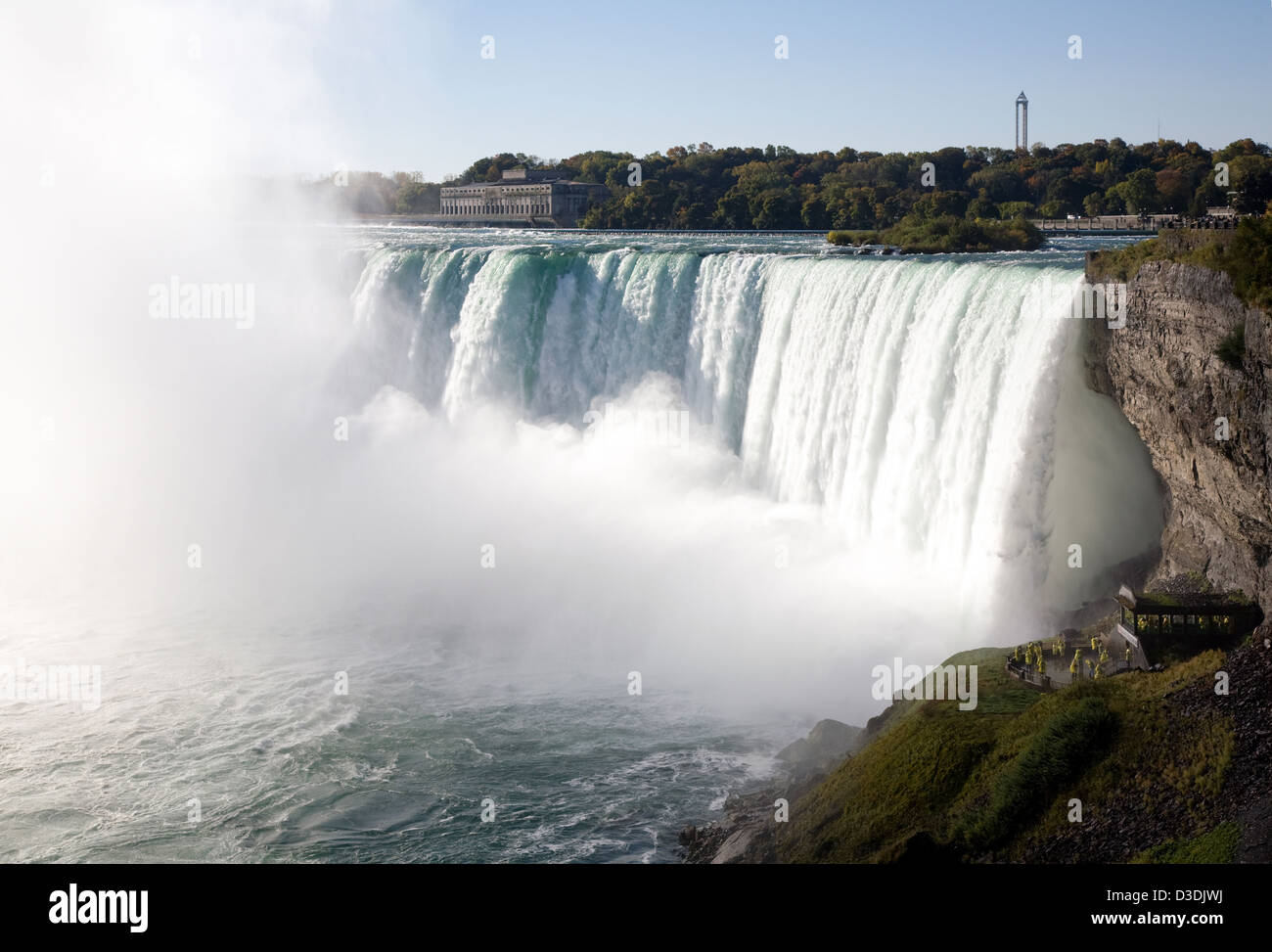Niagara Falls, Canada, Horseshoe on the Canadian side Stock Photo - Alamy