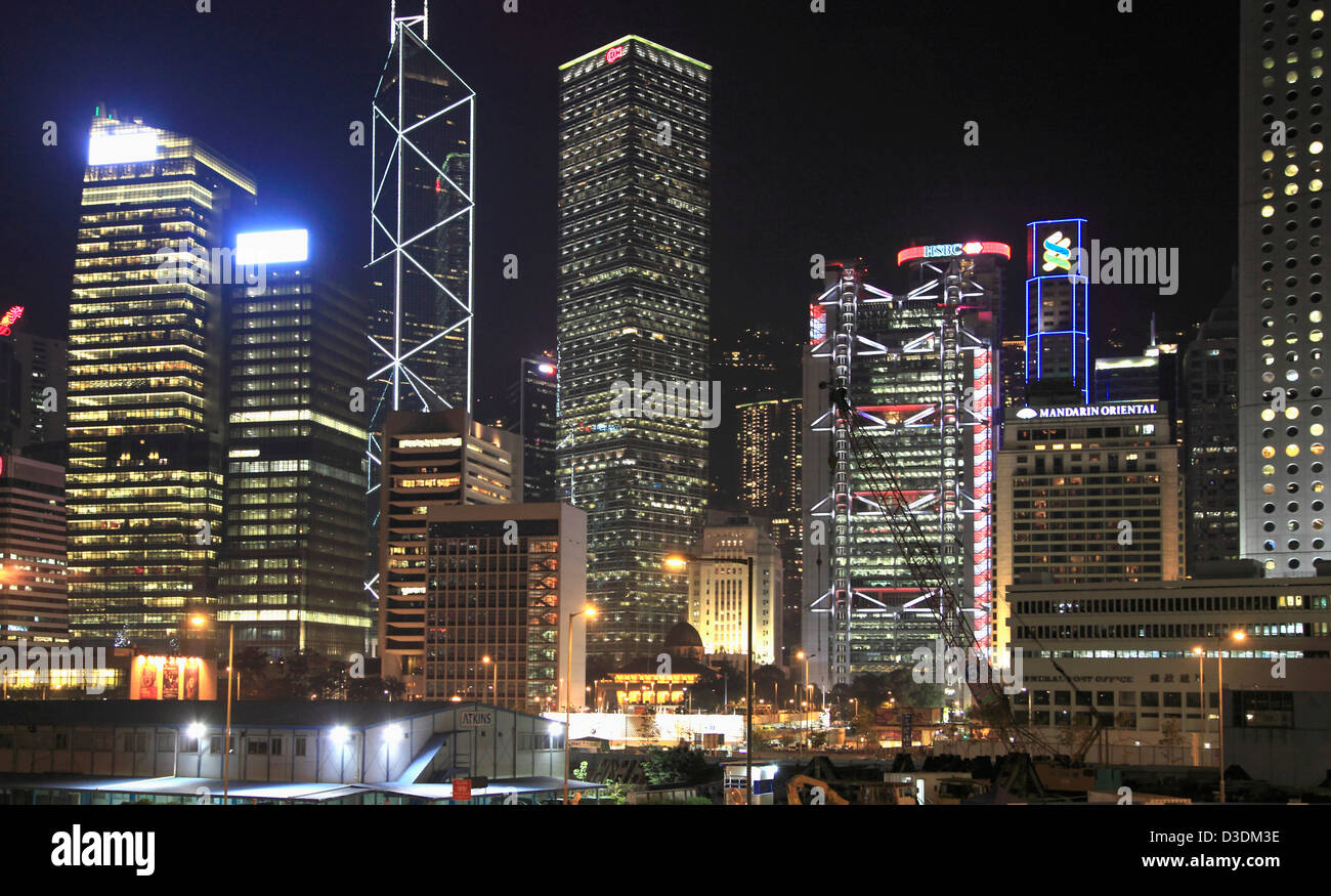 Panoramic central night hi-res stock photography and images - Alamy