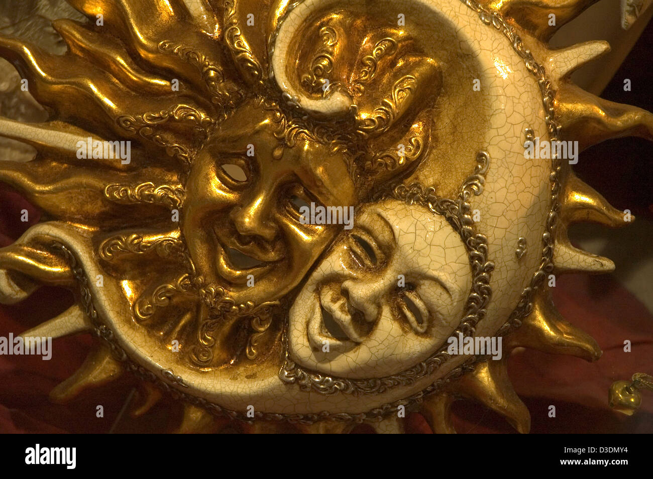 Sun and moon mask hi-res stock photography and images - Alamy