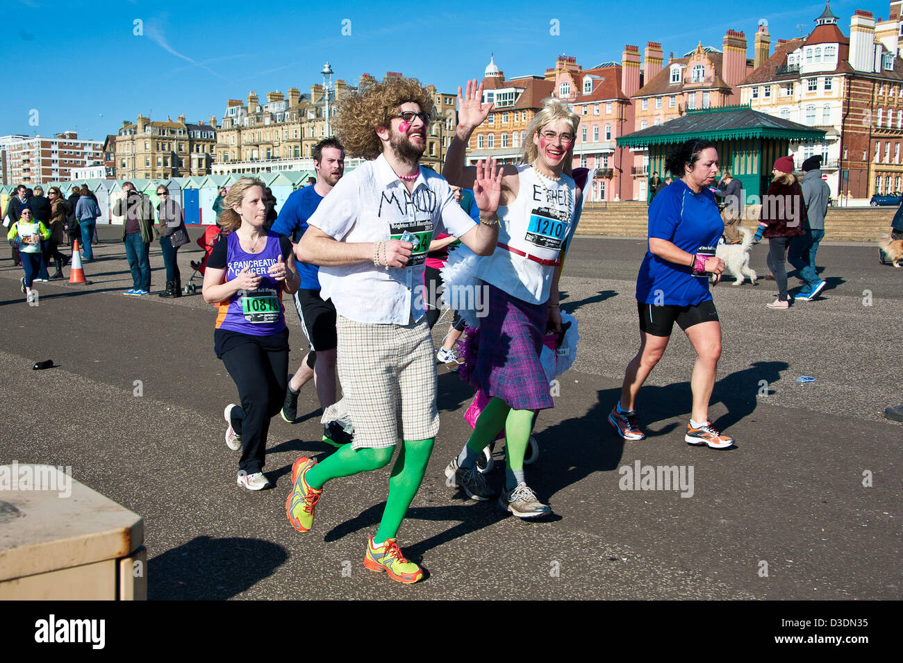 Runners in fancy dress hi-res stock photography and images - Alamy
