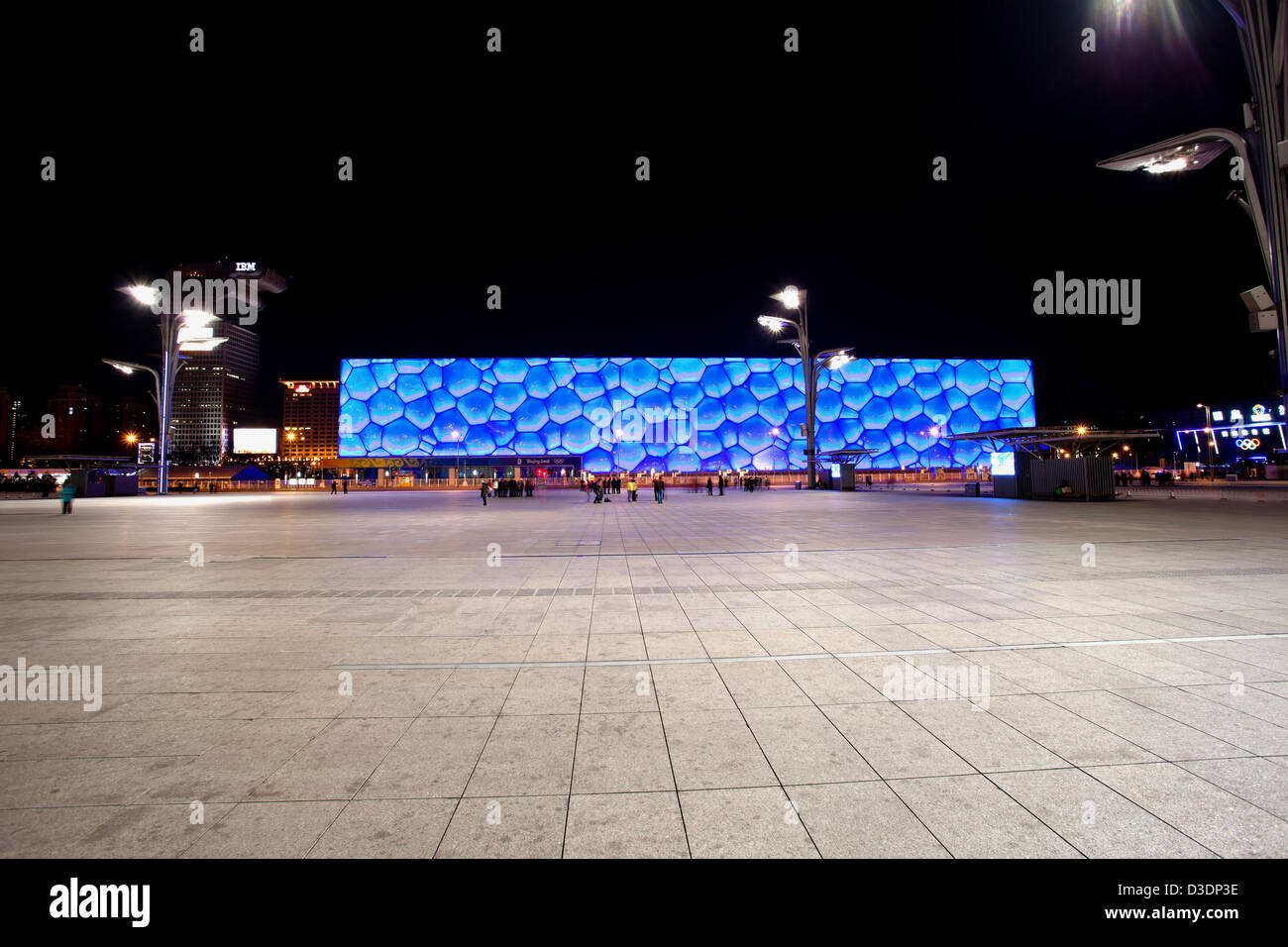 Olympic swimming pool beijing hi-res stock photography and images - Alamy