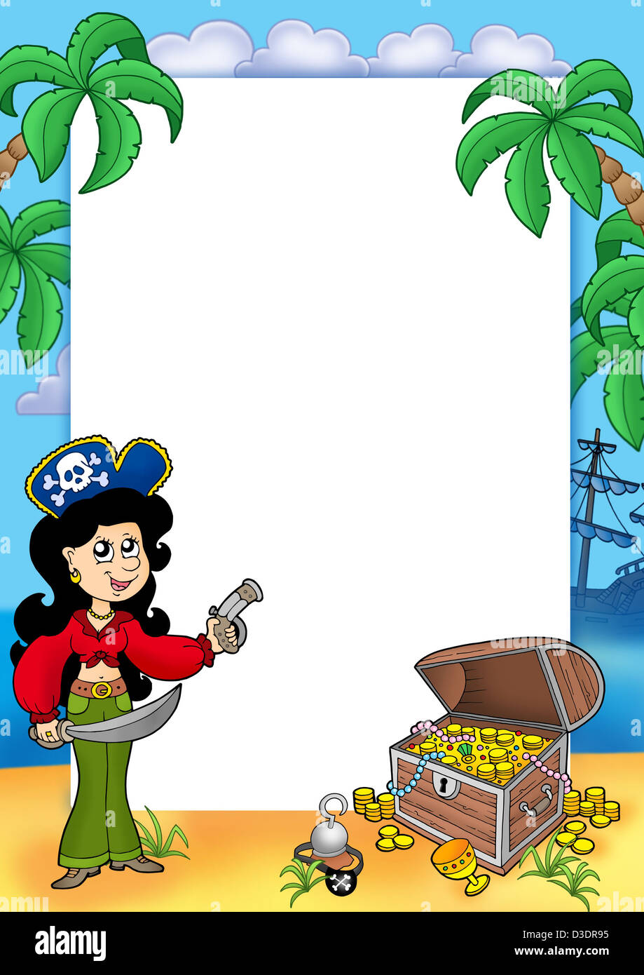 Treasure Chest Clipart Border