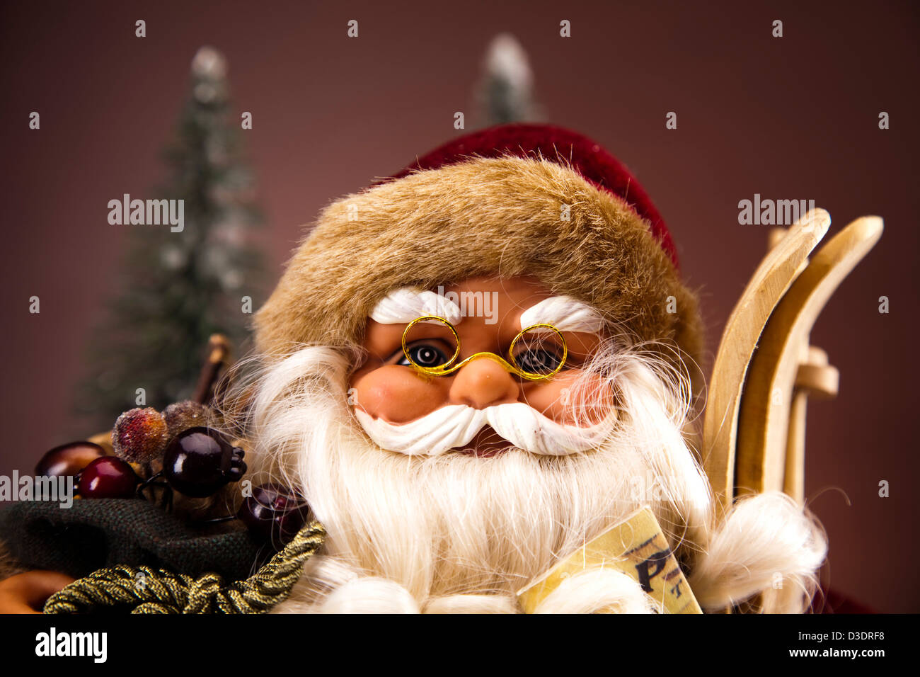 Santa Claus, Christmas time Stock Photo - Alamy