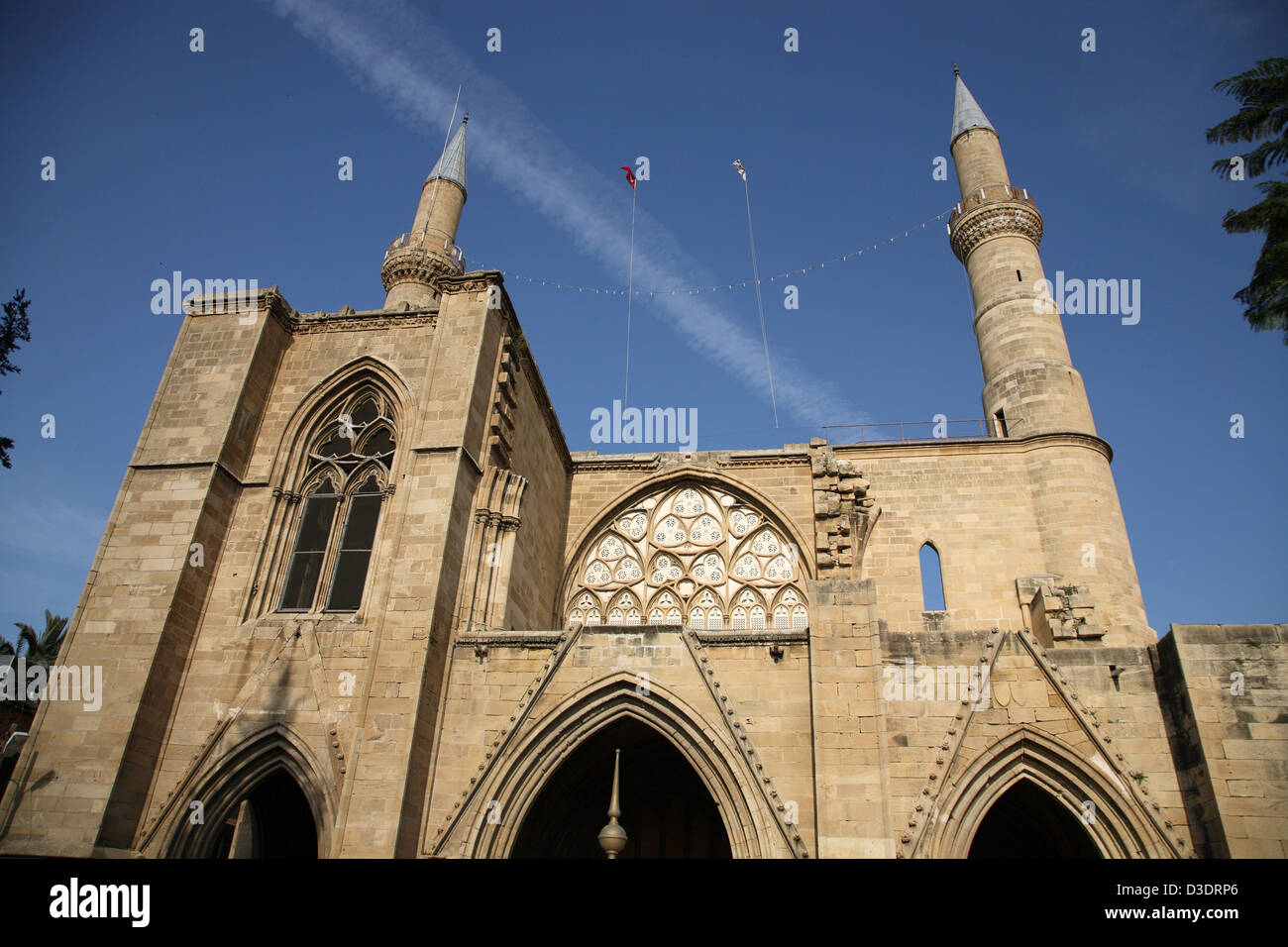 Nicosia, Turk Republic of Northern Cyprus, the Selimiye Mosque in the ...
