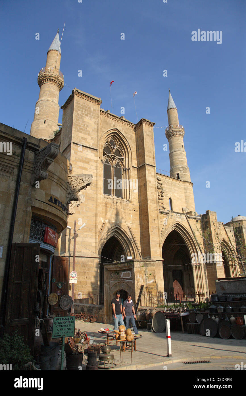 Nicosia, Turk Republic of Northern Cyprus, the Selimiye Mosque in the ...