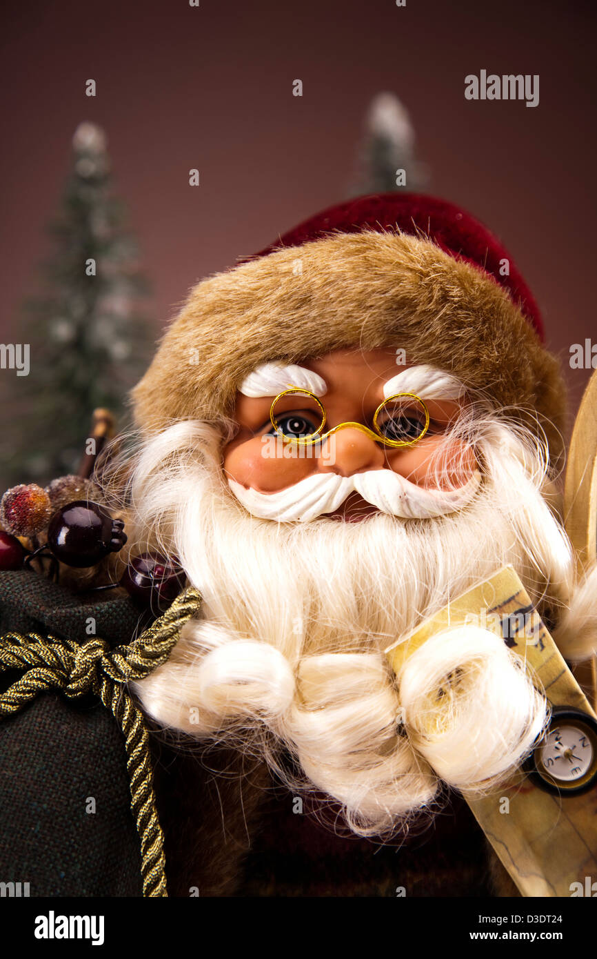 Santa Claus, Christmas time Stock Photo - Alamy