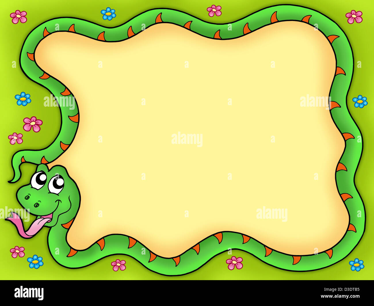 Artwork of cute snakes hi-res stock photography and images - Alamy