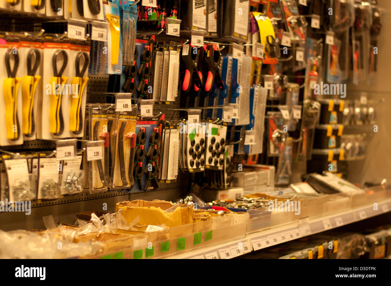 Tools in store Stock Photo - Alamy