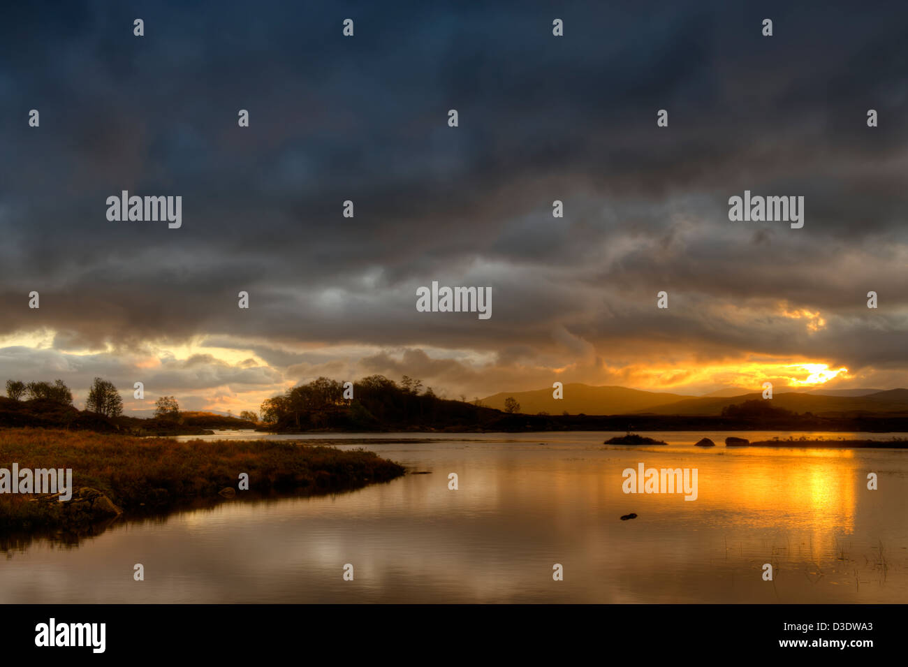 rannoch moor landscape, scotland Stock Photo - Alamy