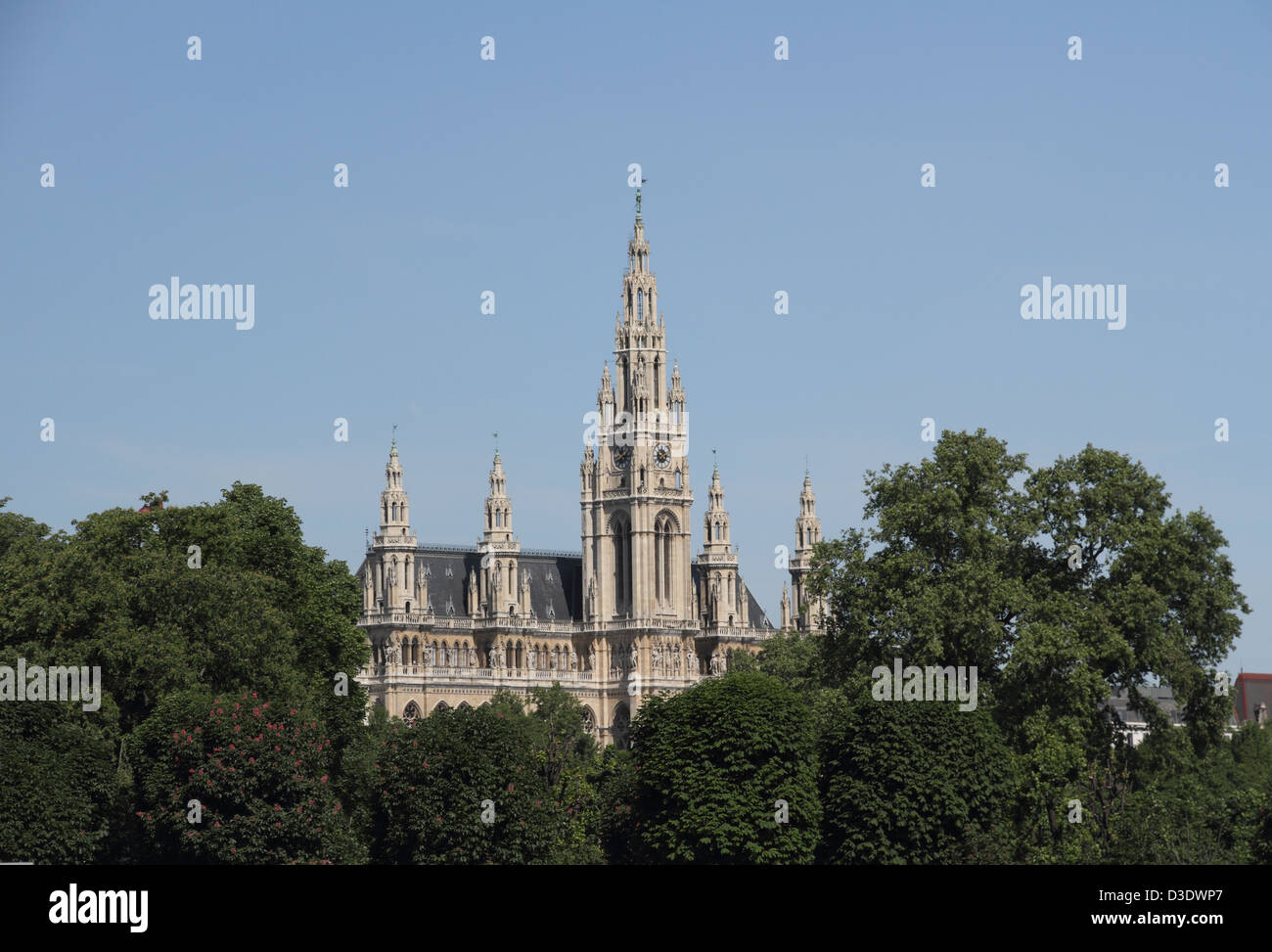 City Hall (Rathaus), Vienna, Austria Stock Photo - Alamy