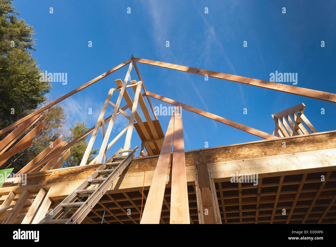Rafters roof hi-res stock photography and images - Alamy
