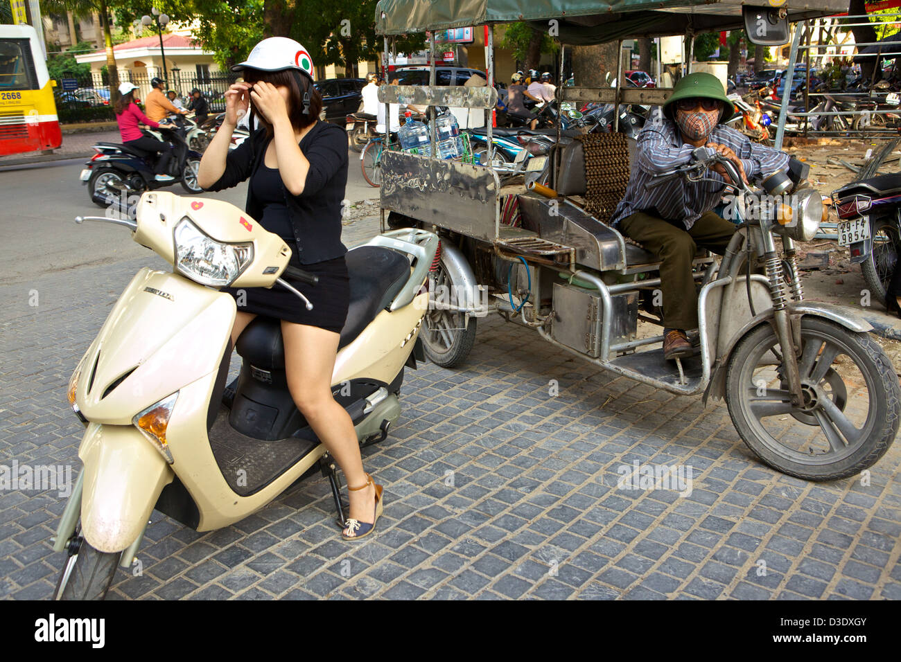 Vietnam hanoi old city hi-res stock photography and images - Alamy