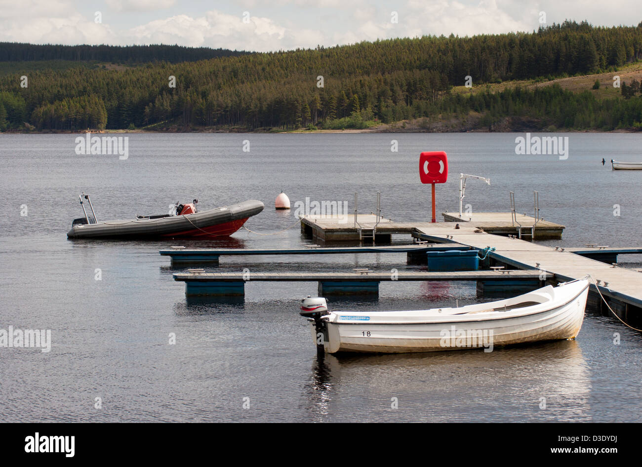 Kielder Water in Northumberland Stock Photo - Alamy
